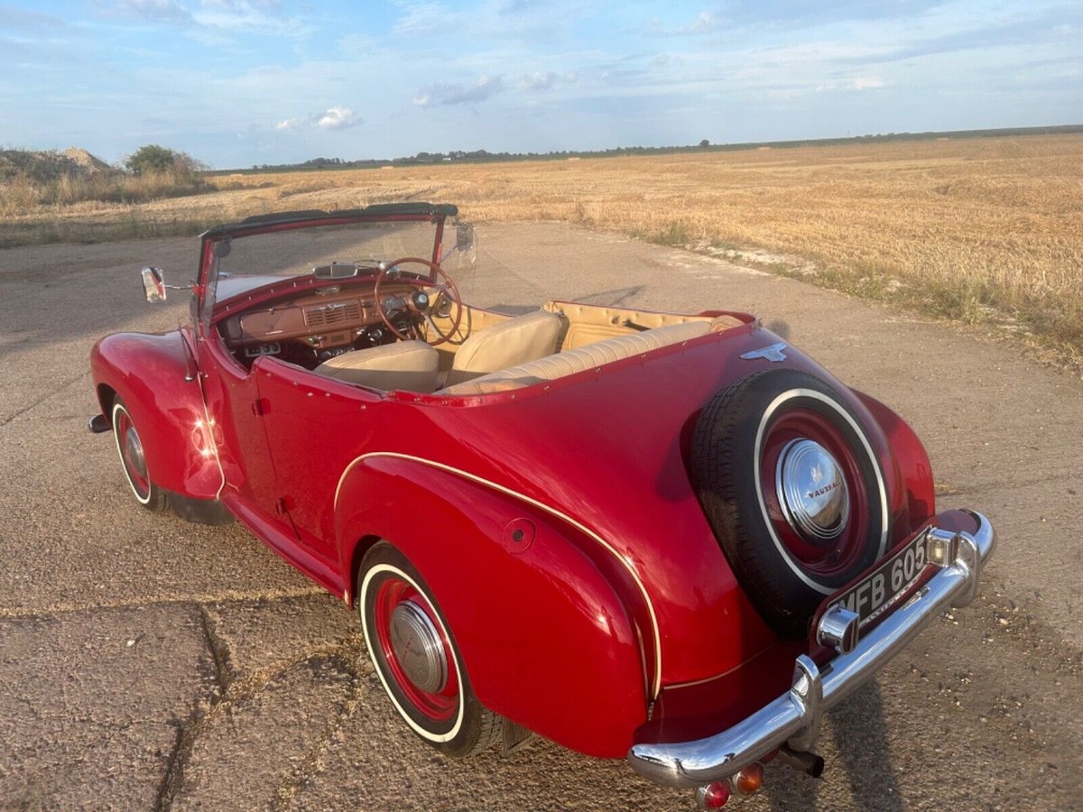MFB 605 | 1950 Vauxhall Caleche - Free History Check | UKCarData.co.uk