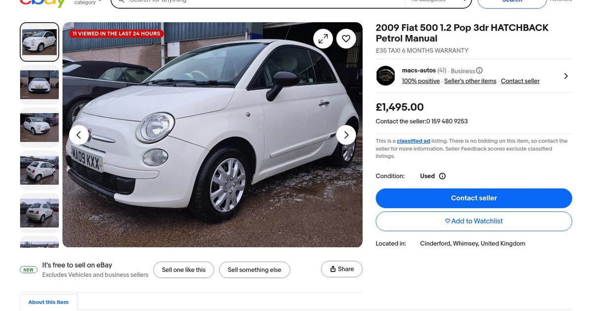 MA09 KXX | 2009 Fiat POP - Free History Check | UKCarData.co.uk