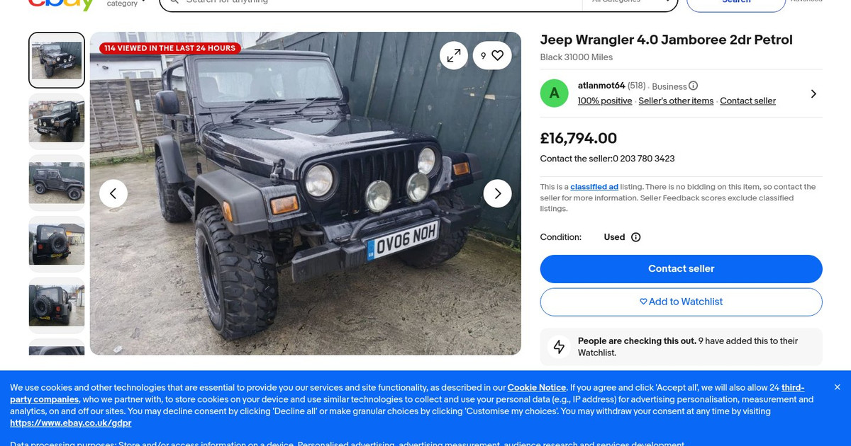 OV06 NOH | 2006 Jeep Wrangler - Free History Check | UKCarData.co.uk