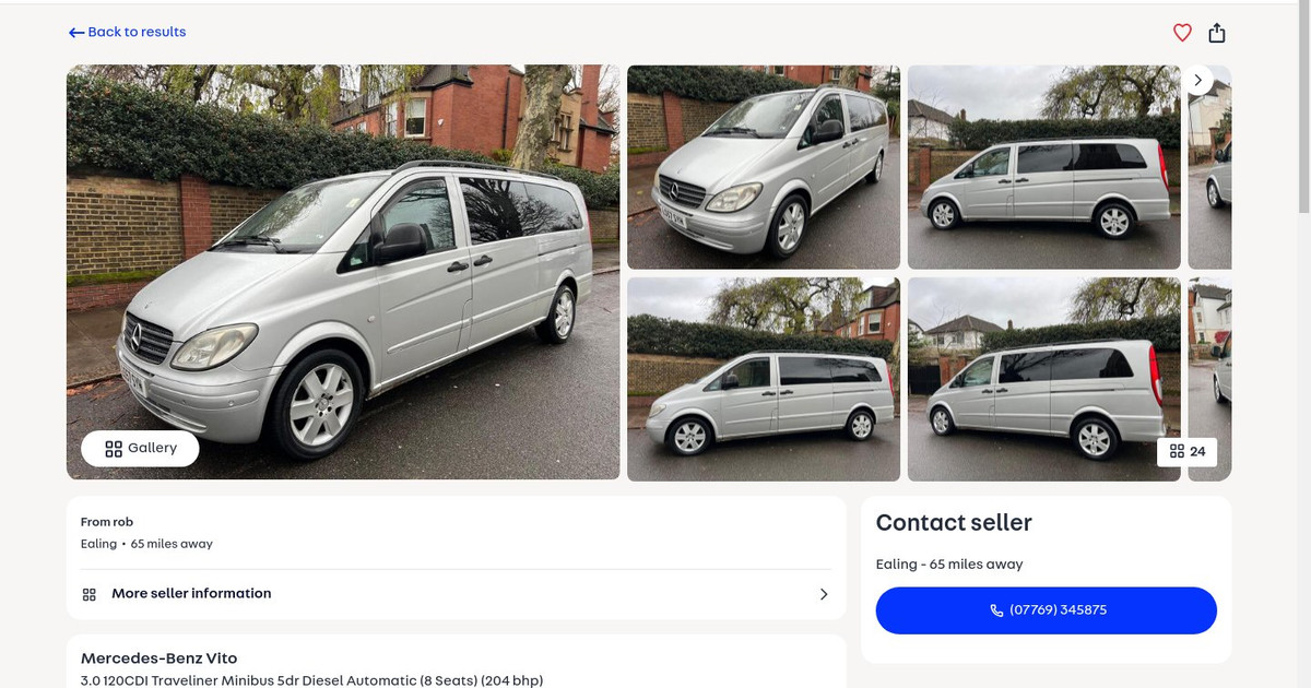 LS57 SYH | 2008 Mercedes-Benz Vito - Free History Check | UKCarData.co.uk