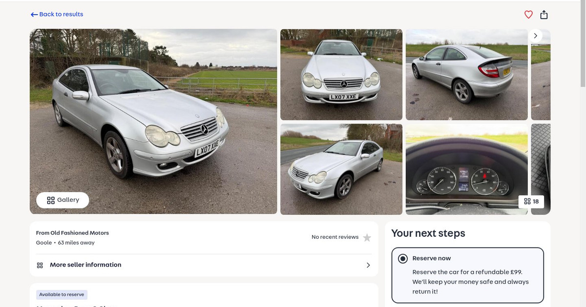 LX07 XXE | 2007 Mercedes-Benz C180 - Free History Check | UKCarData.co.uk